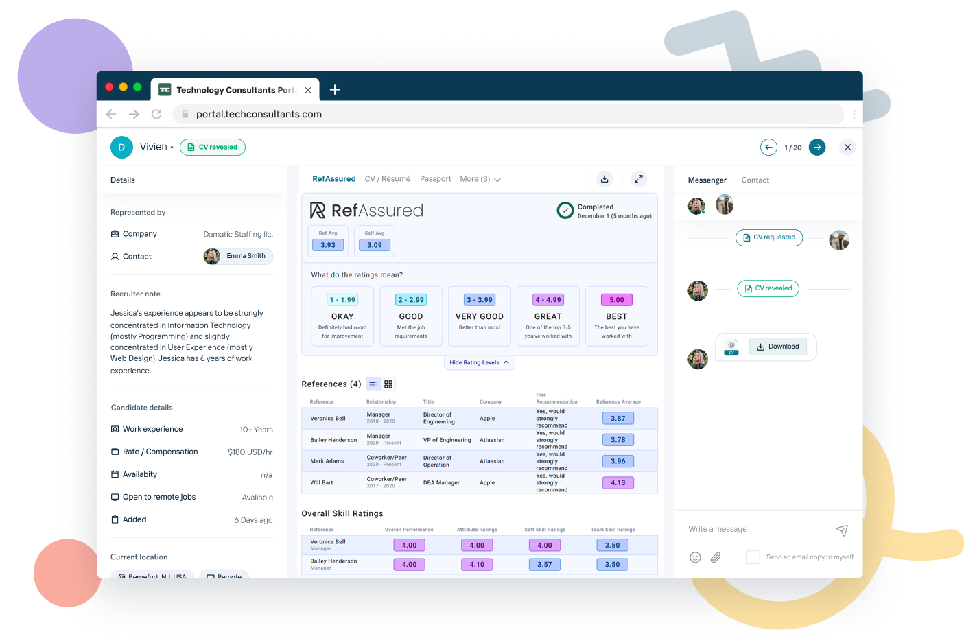 Candidate.ly & RefAssured Propel the Client Experience - RefAssured